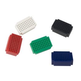 SET MINI BREADBOARDS 55 INSTEEKPUNTEN 5 STUKS