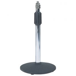 MICROFOON TAFELSTATIEF ZWART/CHROOM